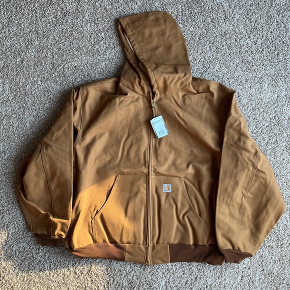 Carhartt | Jackets & Coats | Nwt Carhartt Mens J31 Thermal Lined Hooded ...